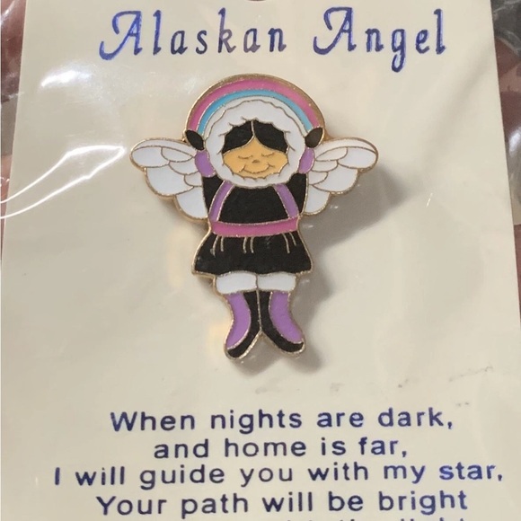 Art | Pin With Purple And Black Accents | Poshmark